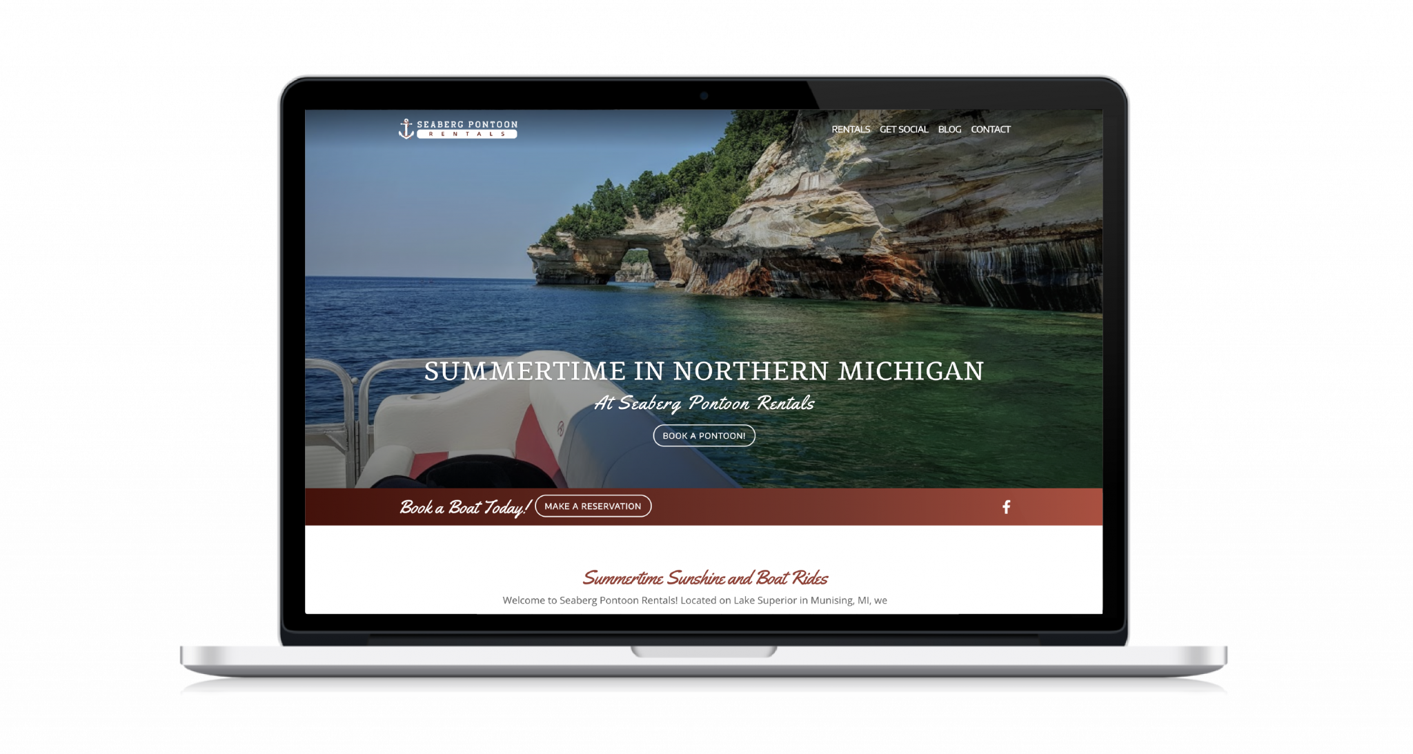 Seaberg Pontoon Rentals - LaLa Projects Creative Agency